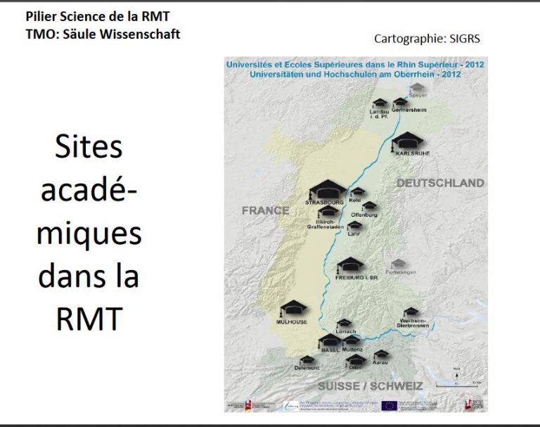 Scientométrie du Rhin Supérieur (2013) - APR Strasbourg